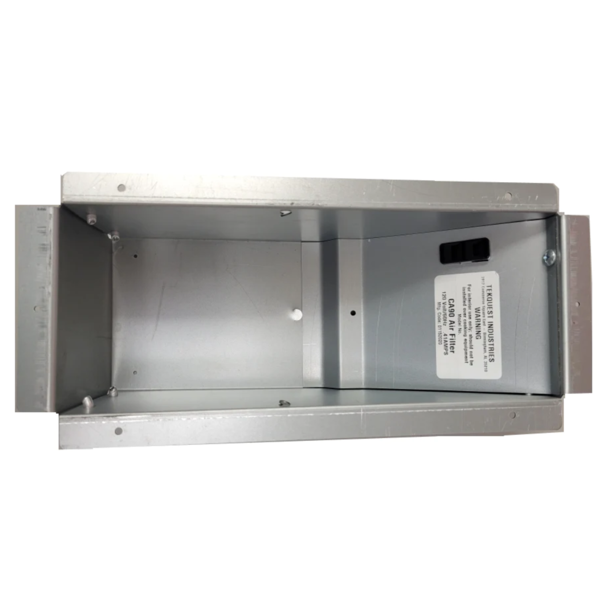 Rush Hampton CA90 Ductless Fan Metal Housing (A-Pack) (SKU 11964)